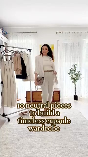 How to build a timeless capsule wardrobe - YouTube