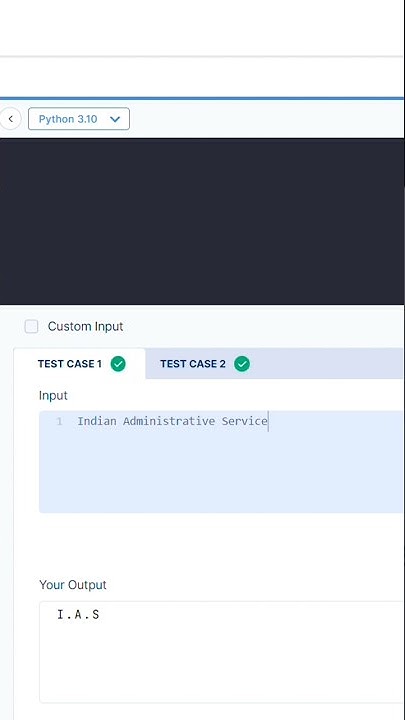 Acronym in Python ️🤯 #shorts #trending #trending #python #nxtwave # ...