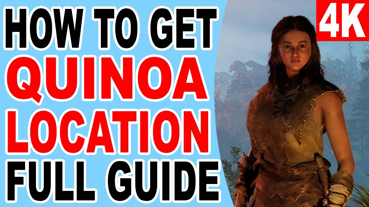 How to Get Quinoa and Quinoa Plant Seed Farm Location - Soulmask - YouTube