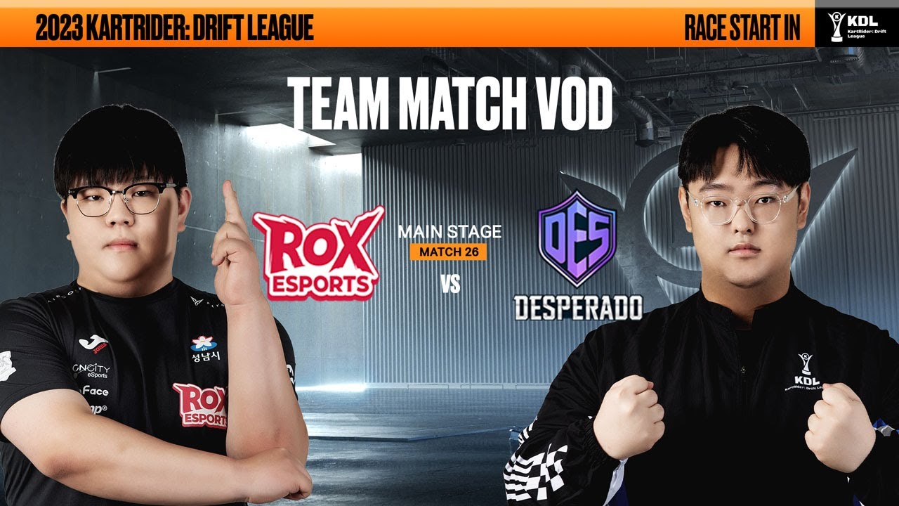 ROX vs. DES | Main Stage Match26 | 2023 KDL - YouTube