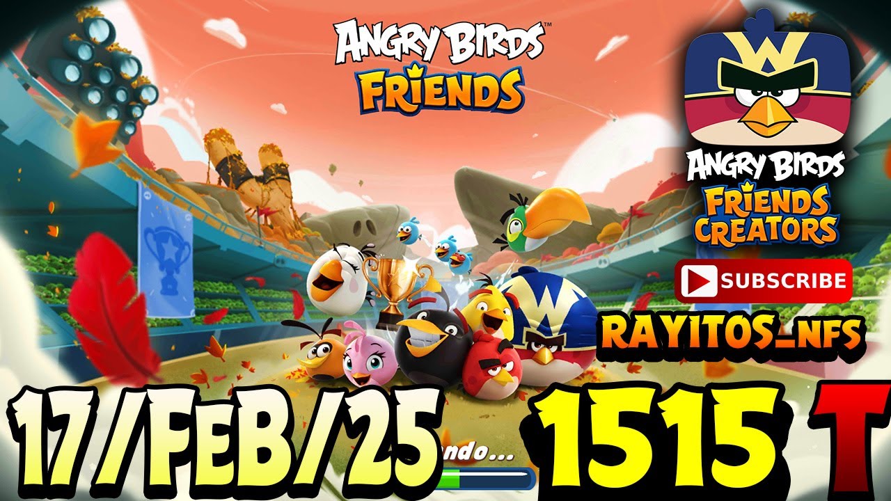Angry Birds Friends All Levels Tournament 1515 Highscore POWER-UP ...