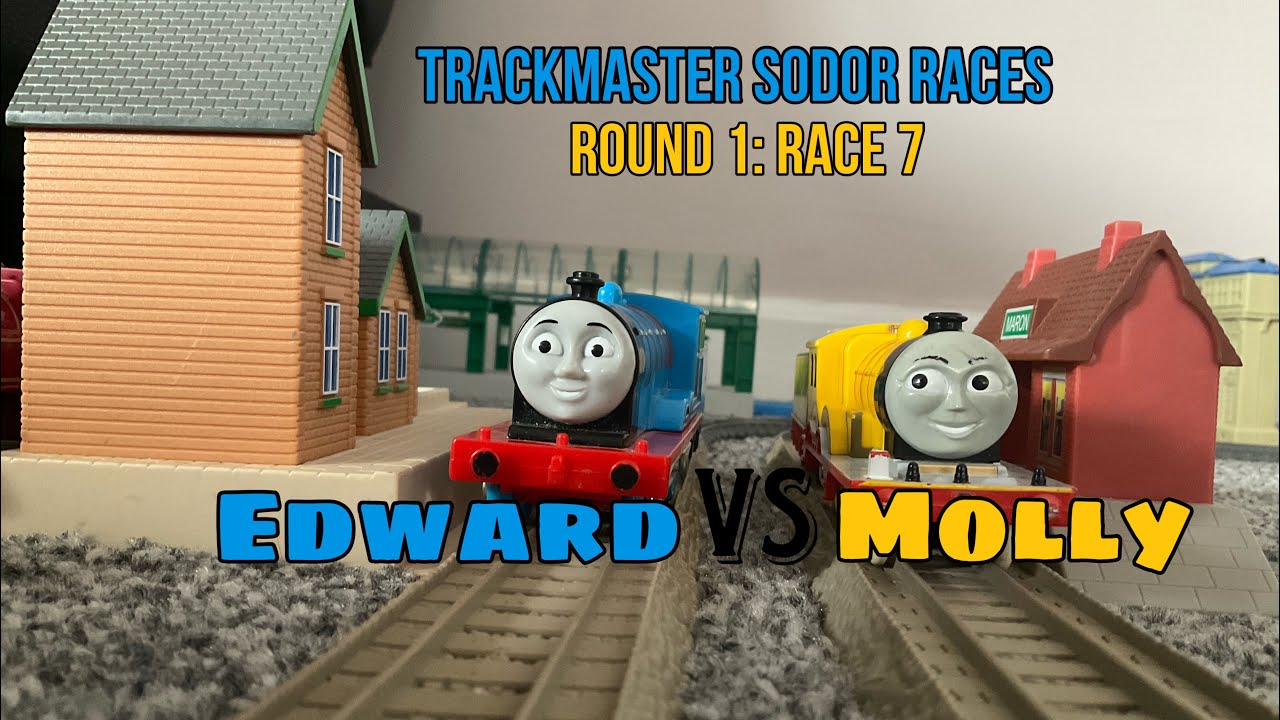 Trackmaster Sodor Races | Round 1: Race 7 | Edward vs Molly - YouTube