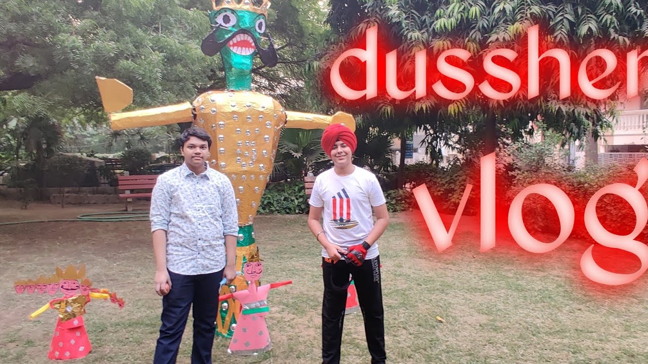 DUSSEHRA VLOG with ft.Bishnu Mohanta - YouTube