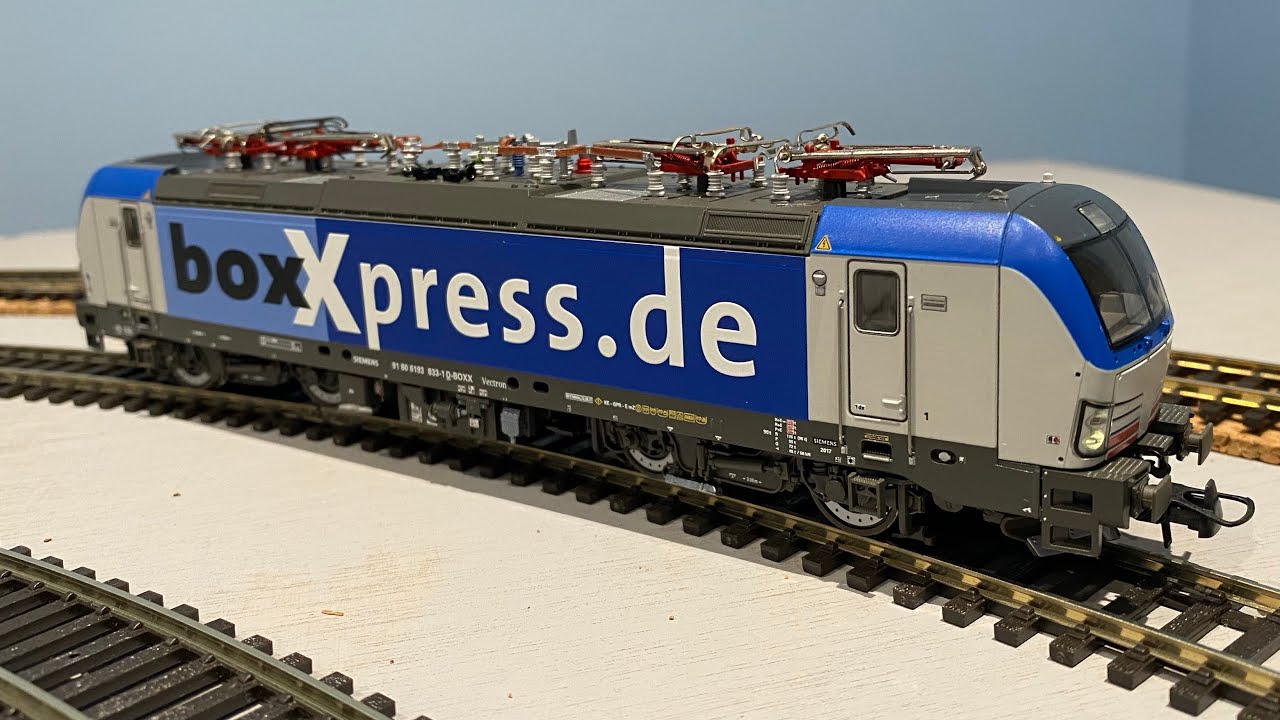 Roco boxXpress.de Vectron 193833 ( 71951 ) DCC sound - YouTube