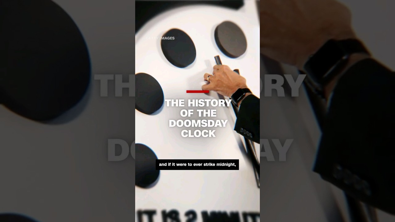 Evolution of doomsday clock |atomic scientist doomsday clock| shorts ...