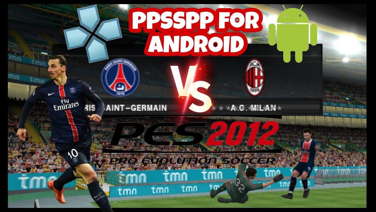 Pro Evolution Soccer 2012 PPSSPP for Android #2 - Emang Ga pernah jago ...