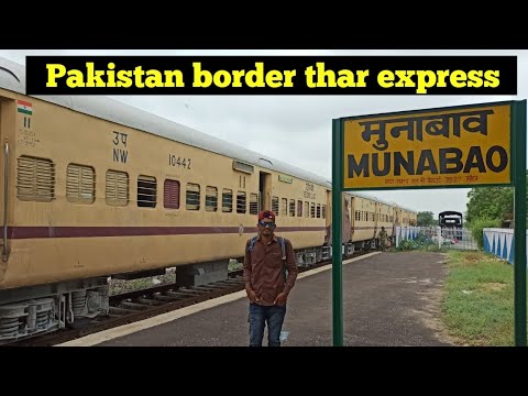 India Last railway station munabao near Pakistan border - YouTube