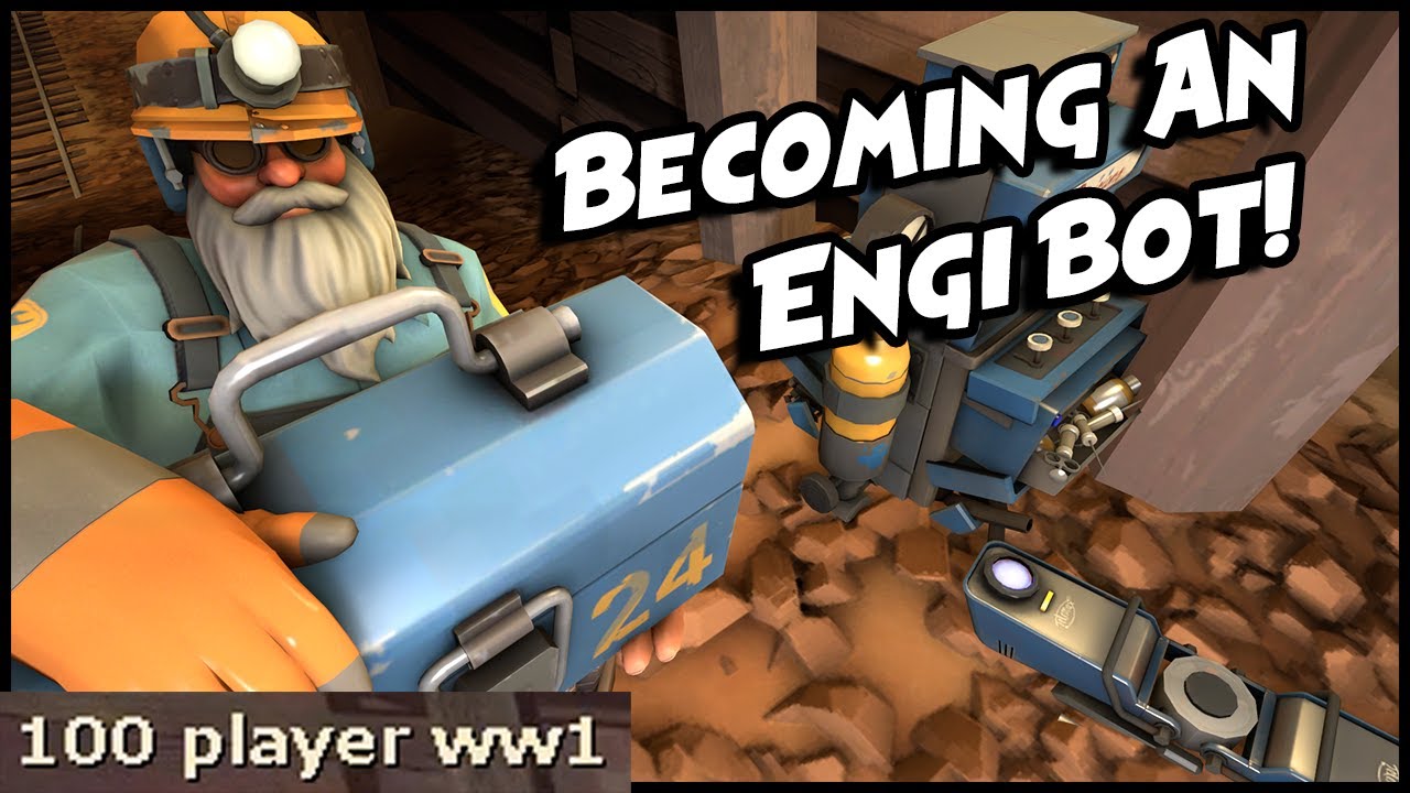 Becoming an Engi Bot! Team Fortress 2 Engineer Gameplay - YouTube