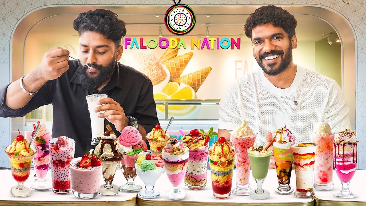Finish Full Menu of Falooda Nation get 10,000 - YouTube