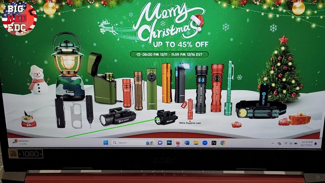 Olight Christmas Sale Preview - YouTube