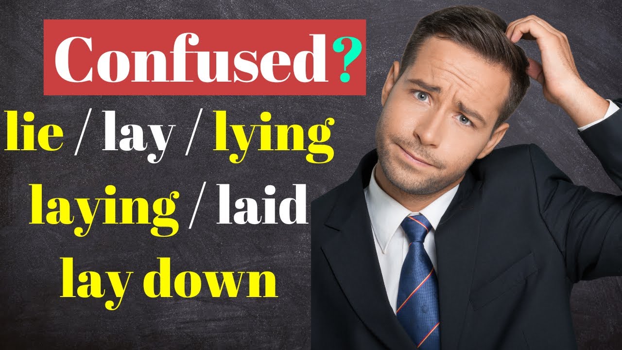 Lie | Lay | Lying | Laying | Lied | Laid IELTS - YouTube