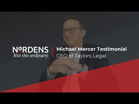 Michael Mercer Testimonial - CEO of Taylors Legal. - YouTube