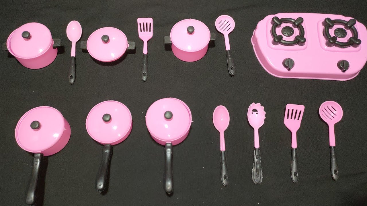 Unboxing Hello Kitty Pink Kitchen Set | Amazing Kitchen Set | Cute ...