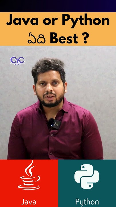 Java Or Python ఏది Best Cycsoft Fullstackpython Java Shorts Youtube