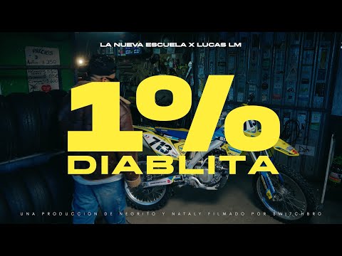 La Nueva Escuela, Lucas LM - 1% Diablita (Video Oficial)