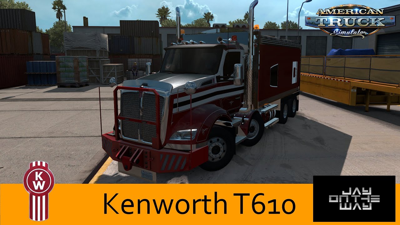 Kenworth T610 Multi Chassis для American Truck Simulator - YouTube