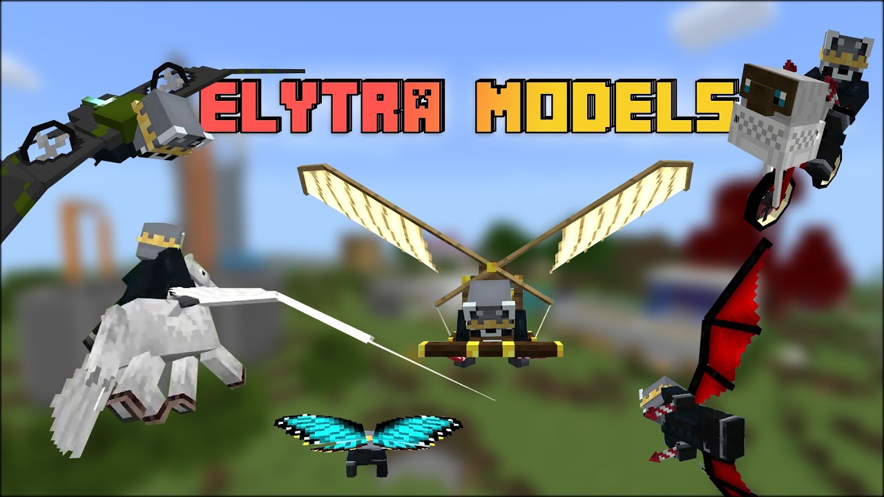 3D Elytra Models 5.1 | Texture Packs - YouTube