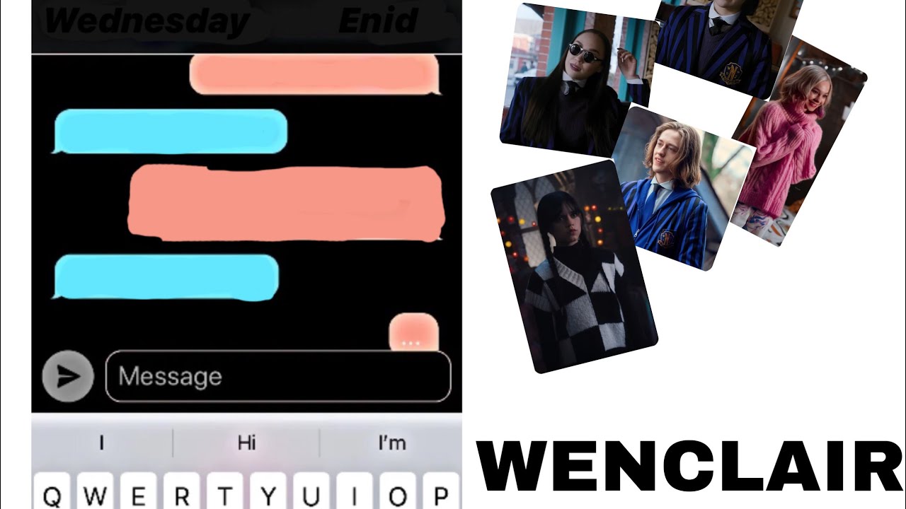 //WENCLAIR texting story// - YouTube