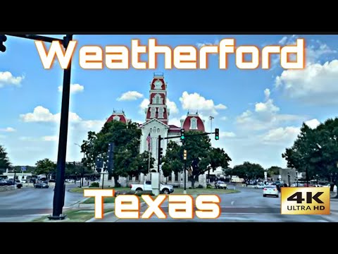 Weatherford, Texas - City Tour & Drive Thru - YouTube