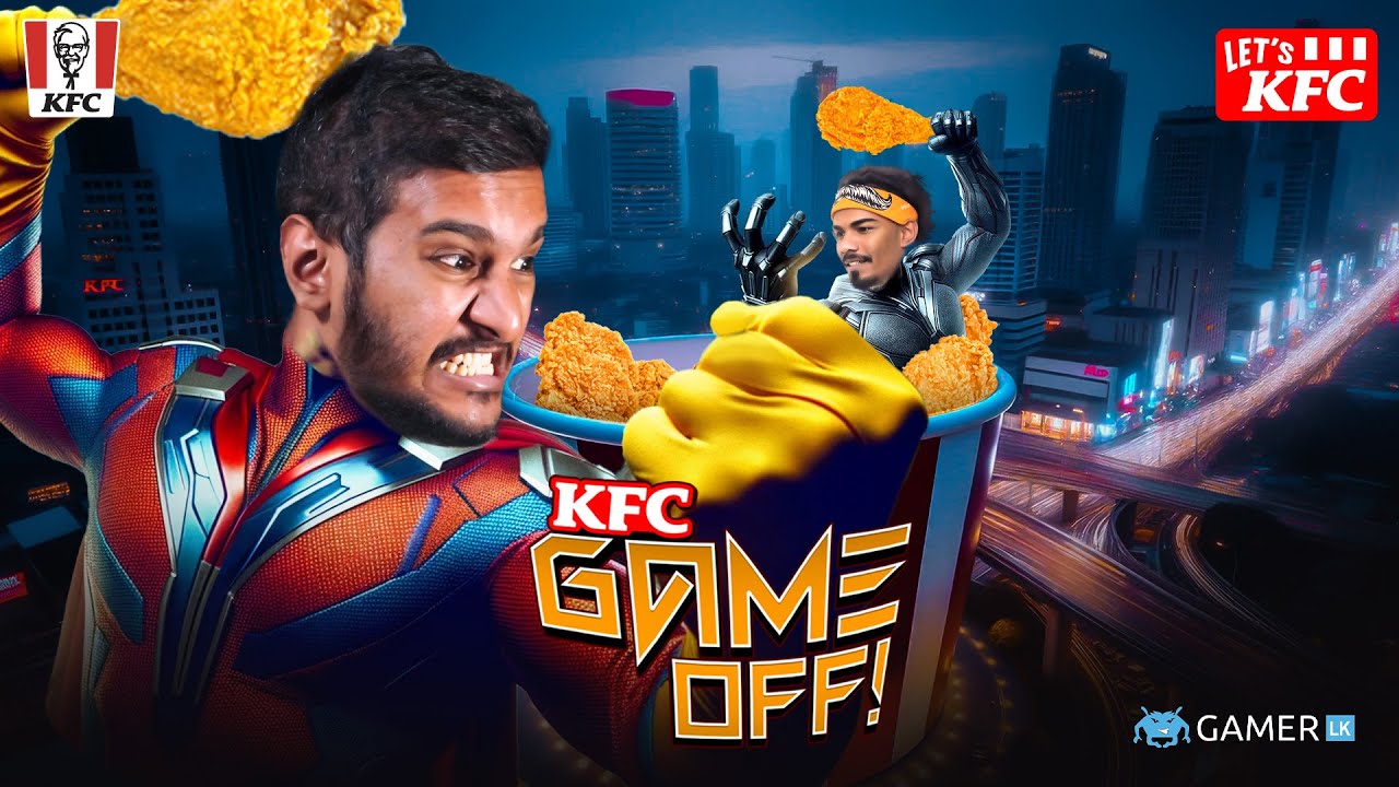 KFC GameOff! වලිය with Gaming Sadu - YouTube
