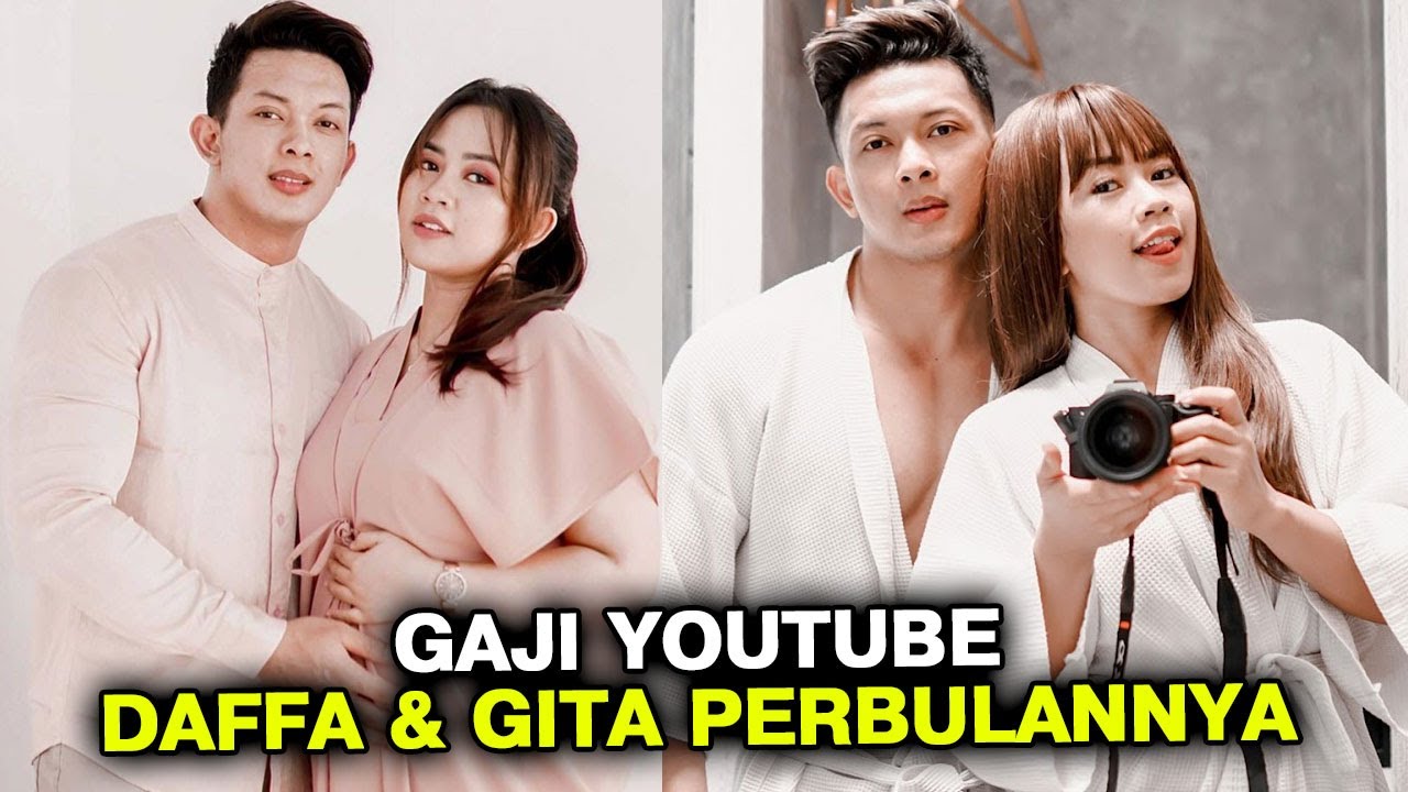 KAGET! INILAH PENGHASILAN YOUTUBE DAFA & GITA SETIAP BULAN - GOSIP ...