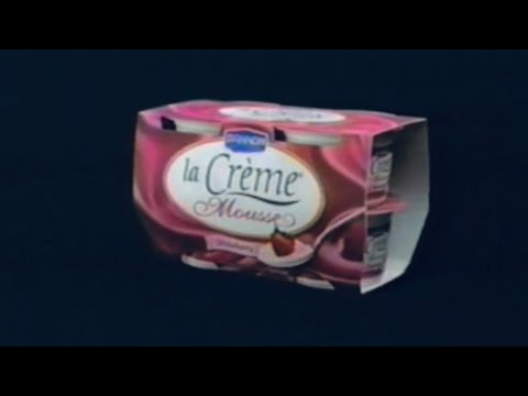 Dannon La Crème Mousse Commercial | 2003 - YouTube