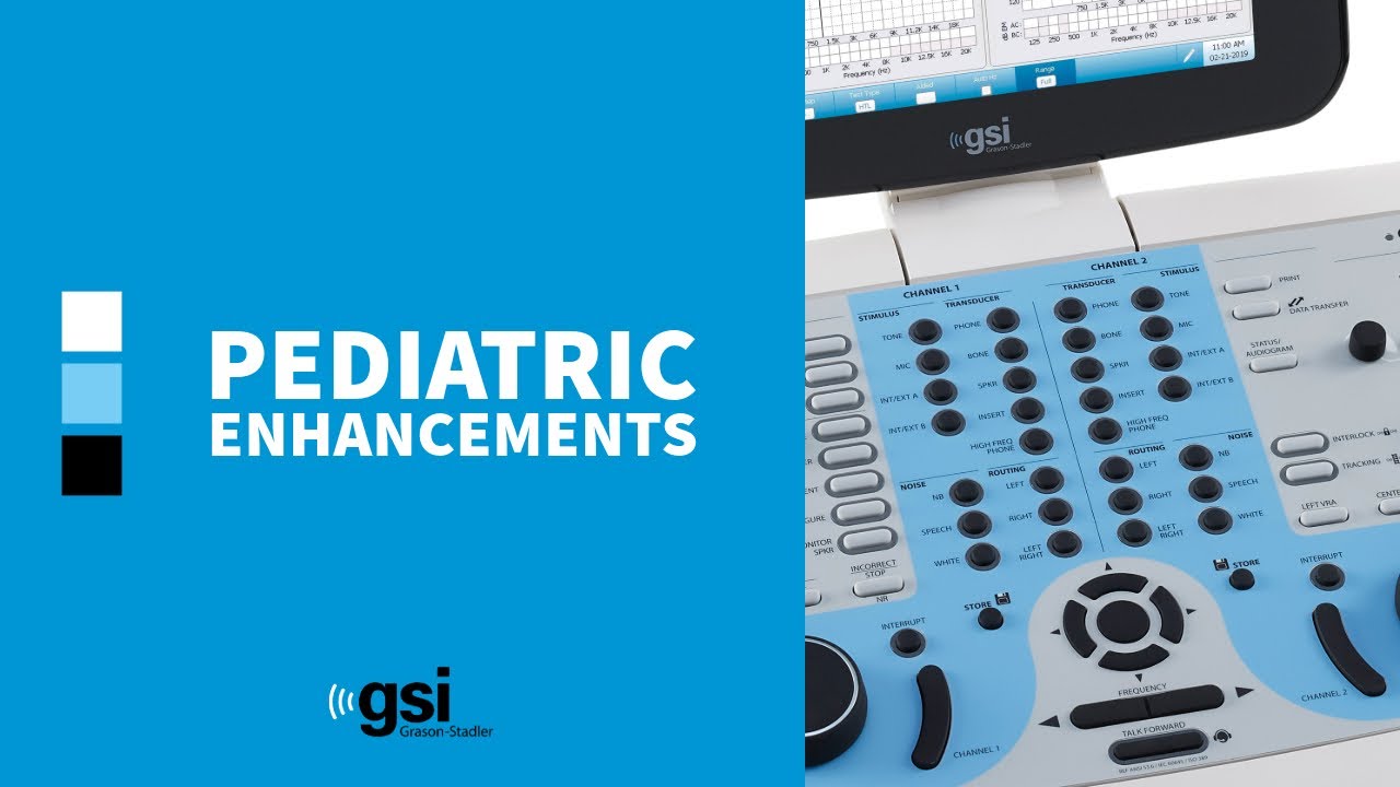 GSI AudioStar Pro Pediatric Enhancements - YouTube