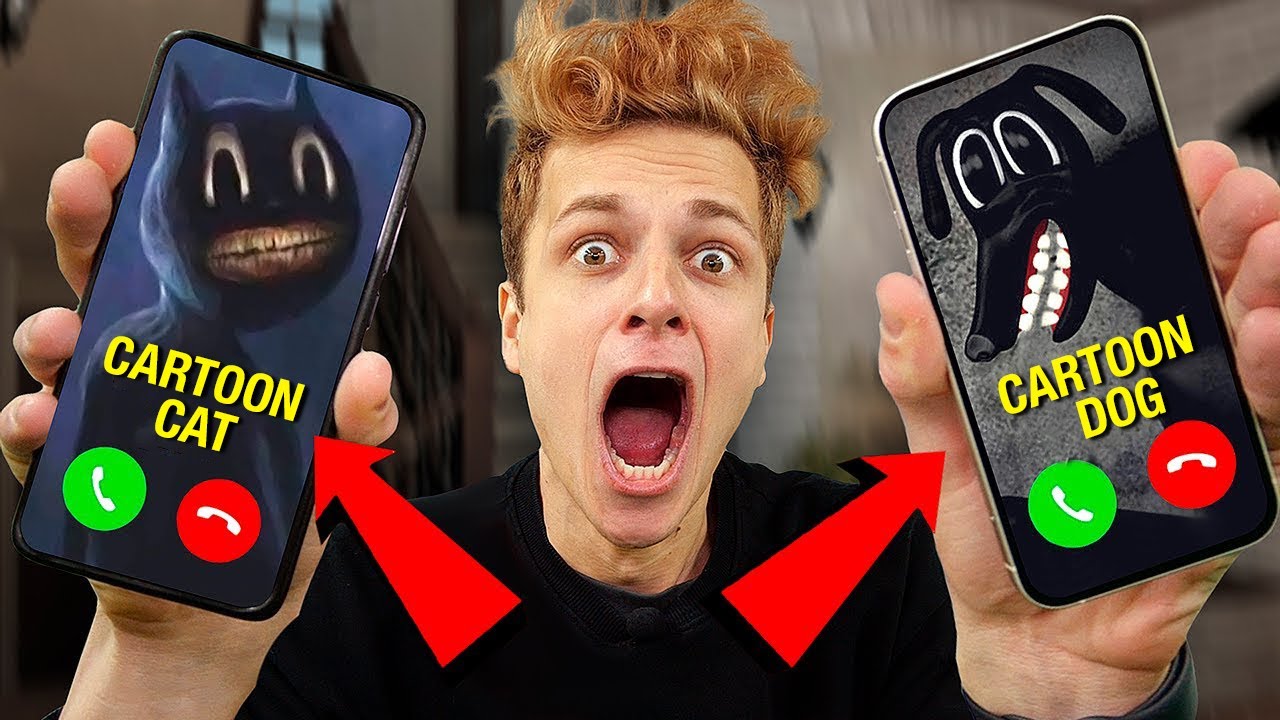 DO NOT CALL CARTOON CAT AND CARTOON DOG AT 3 AM - YouTube