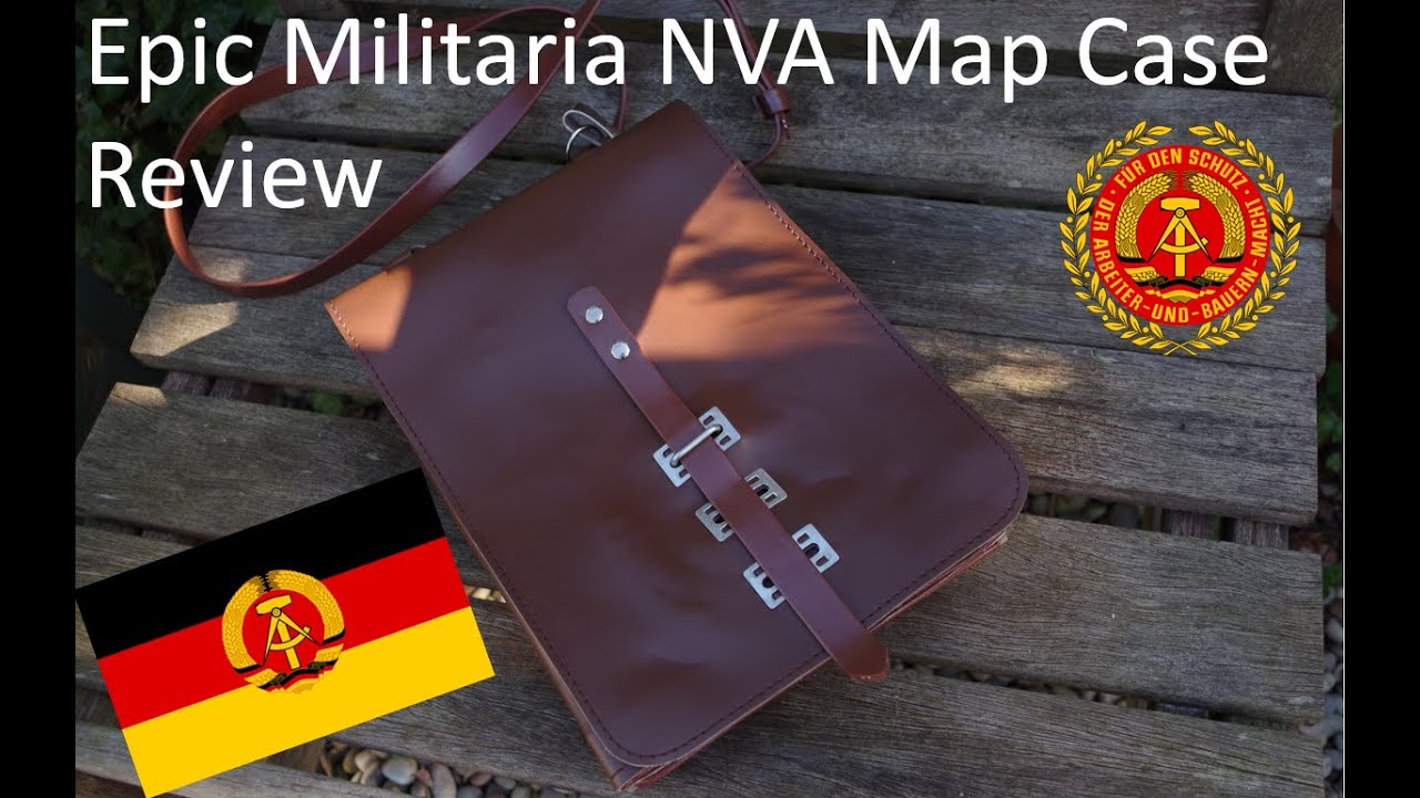 Epic Militaria NVA Map Case Review (Original) - YouTube