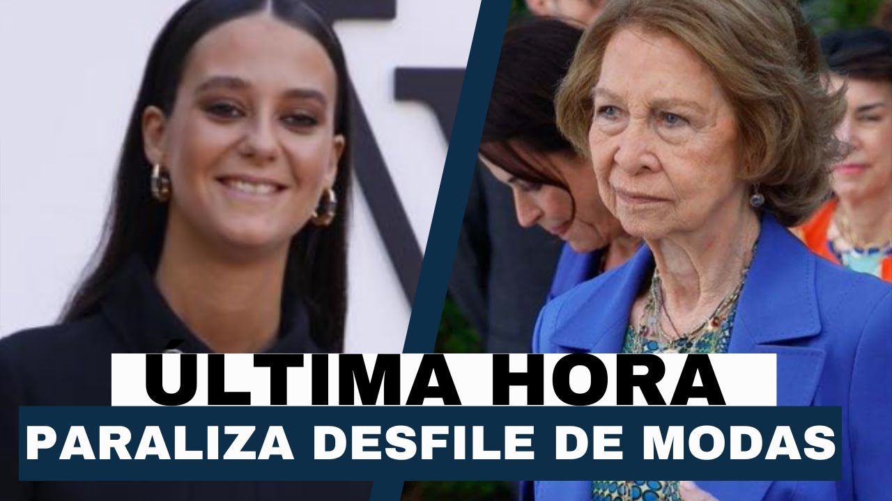 VICTORIA FEDERÍCA PARALIZA DESFILE DE MODAS en BARCELONA con BELLO ...