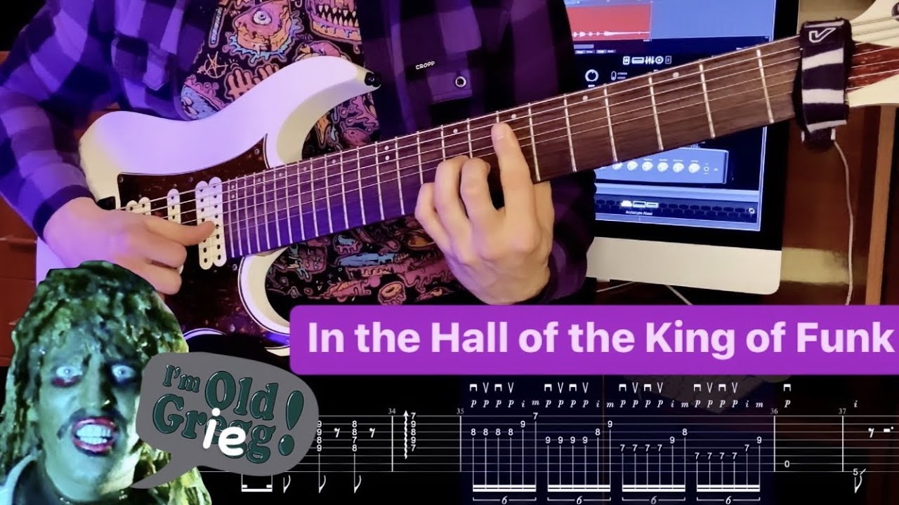 Edvard Grieg - In the Hall of the Mountain King ⎪8-String Guitar Thump ...