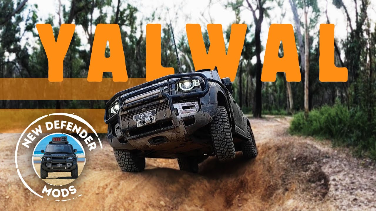 EXPLORING YALWAL AUSTRALIA IN A NEW LAND ROVER DEFENDER! HD⚡️ - YouTube
