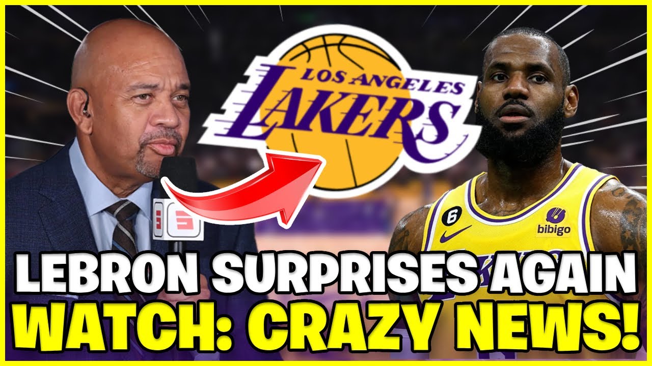 HE SURPRISED US AGAIN: LEBRON'S QUEST TO GREATNESS BREAKS RECORDS! LOS ...