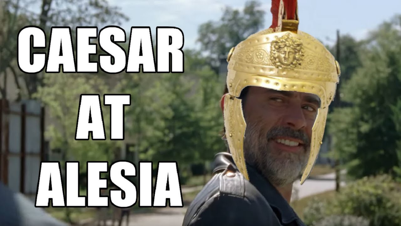 Caesar at Alesia - Negan Zoom Out Meme - YouTube
