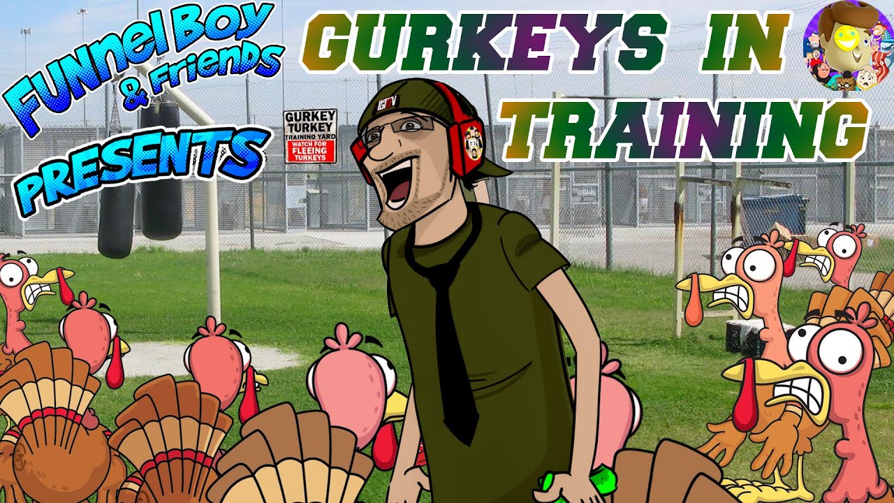 FGTeeV trains GURKEY TURKEYS! (Short Animated Cartoon) - YouTube