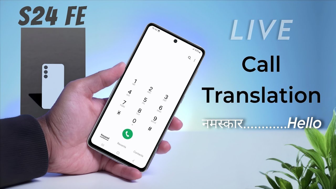 How to Use Live Translate in Samsung Galaxy S24 FE, Live Call Translate ...