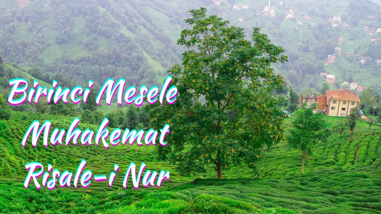 Birinci Mesele, Muhakemat, Risale-i Nur - YouTube