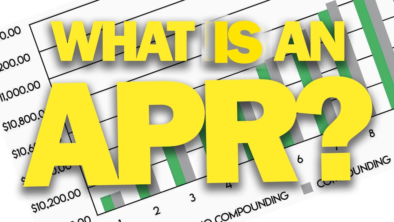 What is an APR? And Why Is It Higher Than My Interest Rate? - YouTube