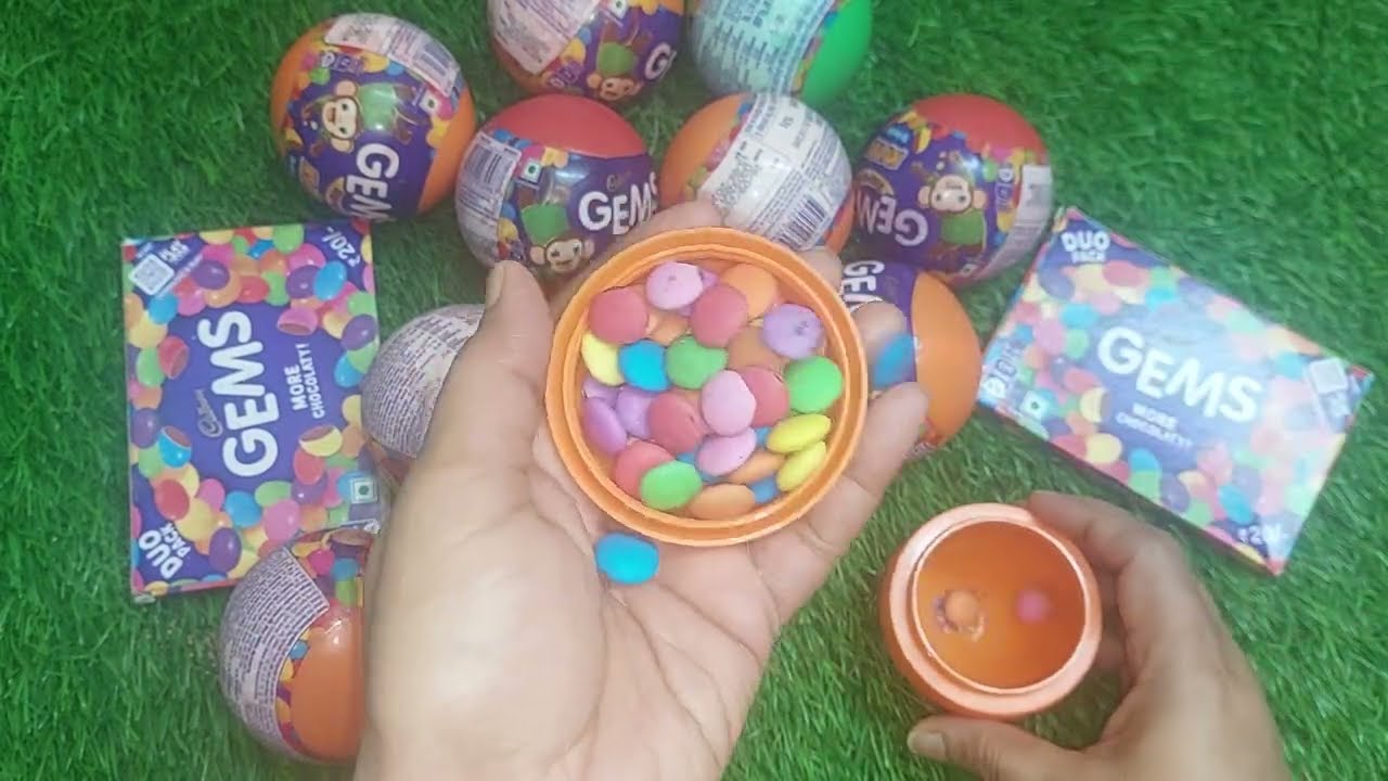 Cadbury gems ball - YouTube