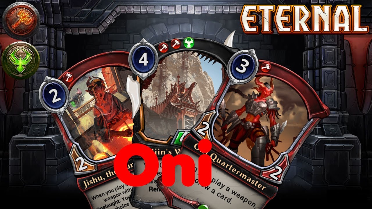 Eternal card game – Oni Deck! - YouTube