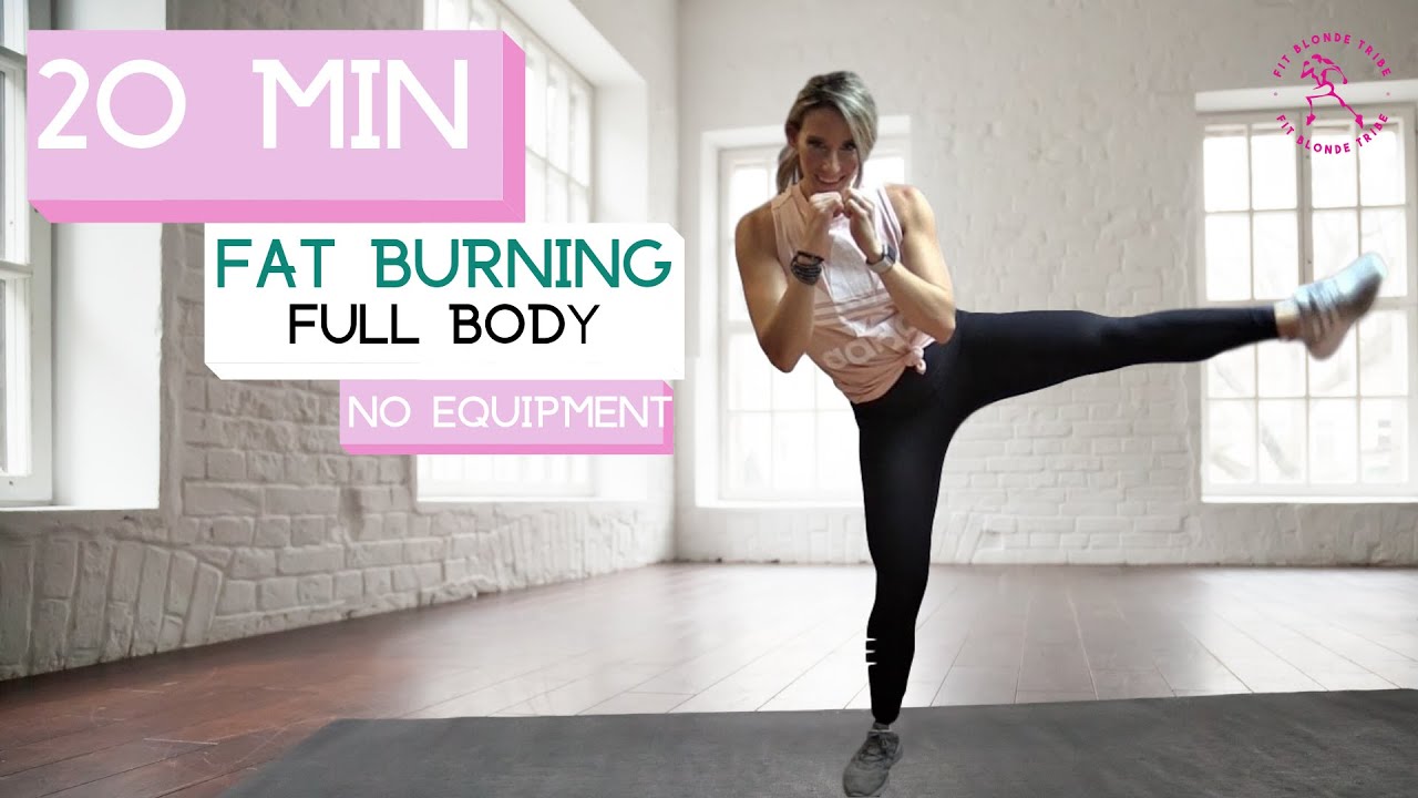 20 Minute High Intensity Interval Training (HIIT) Workout | No ...