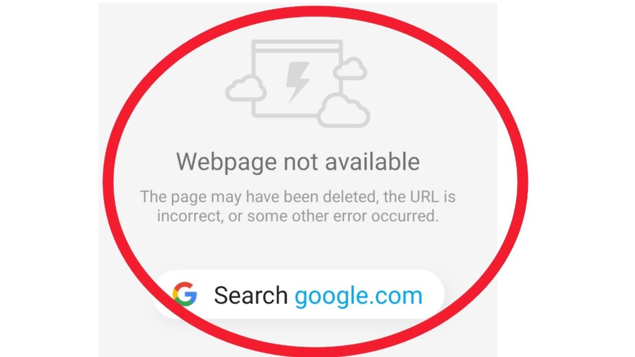How To Fix Opera Mini Webpage Not available Solve - YouTube