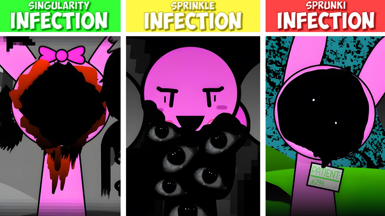 Incredibox Sprunki - Singularity Infection Vs Sprinkle Infection Vs ...