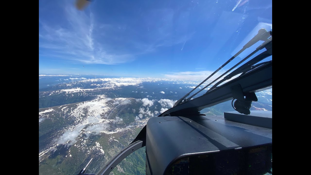 Low level Chopper Flight - Airbus Germany to Ulaan Baatar, Mongolia in ...