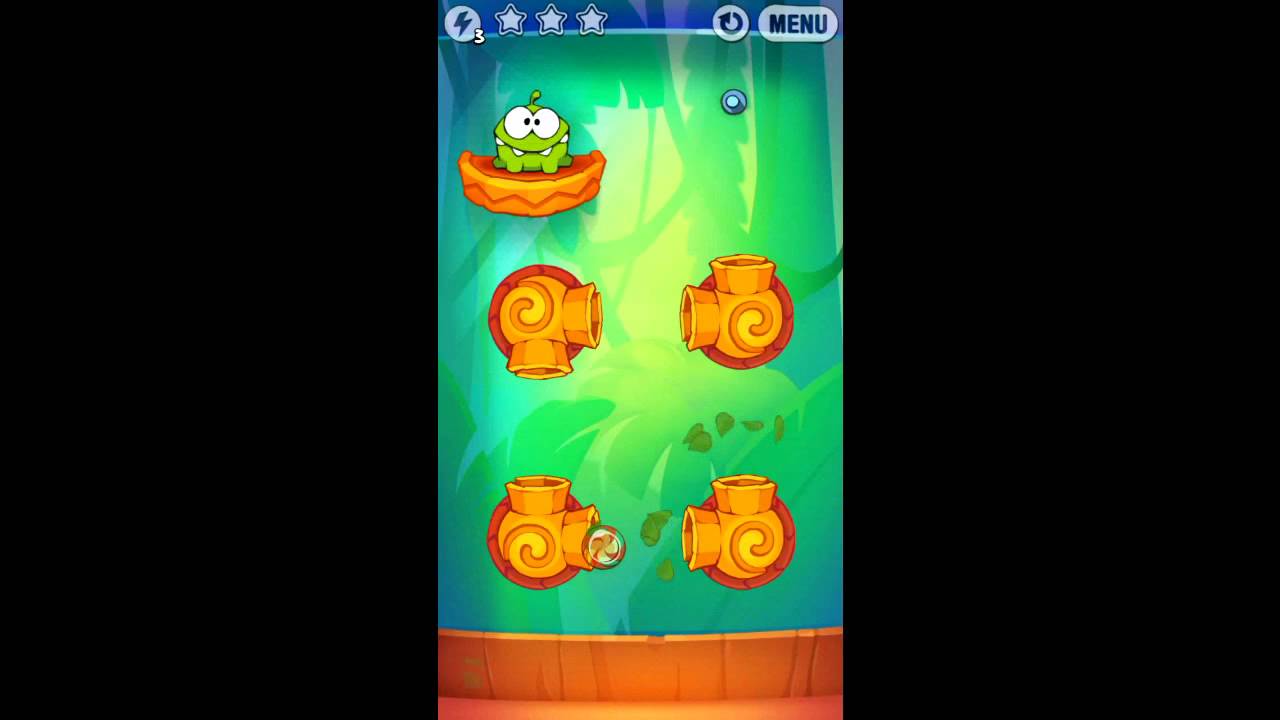 Cut The Rope Experiments - Level 8-6 - 3 Stars - YouTube
