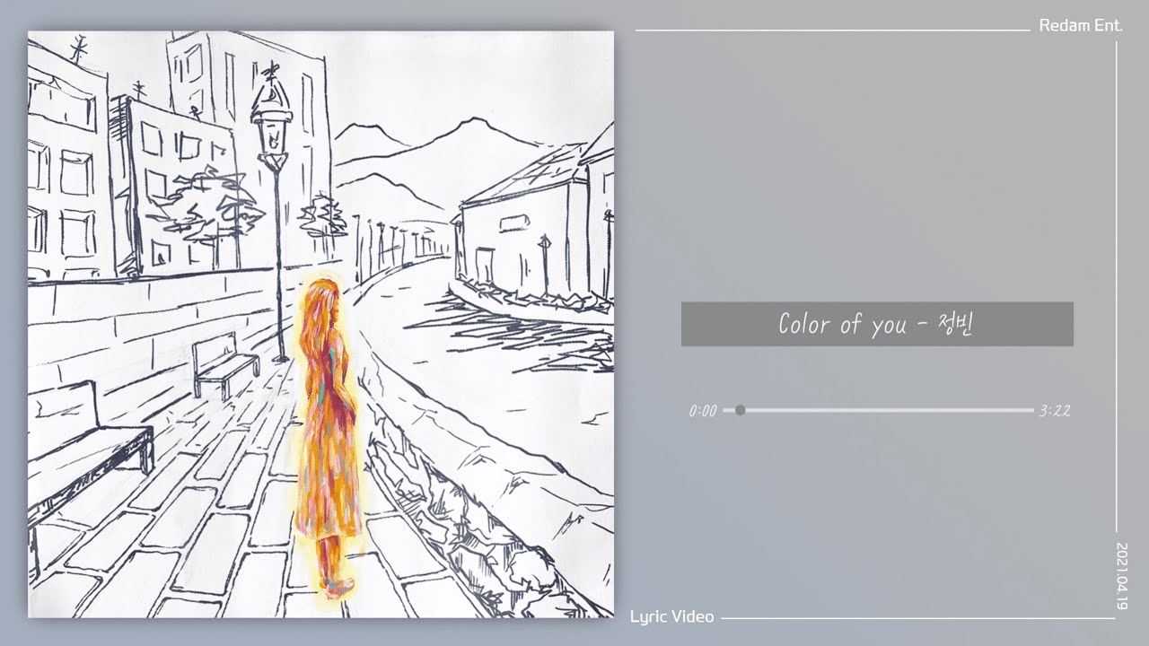 [Official Audio] Color of you - 정빈 - YouTube