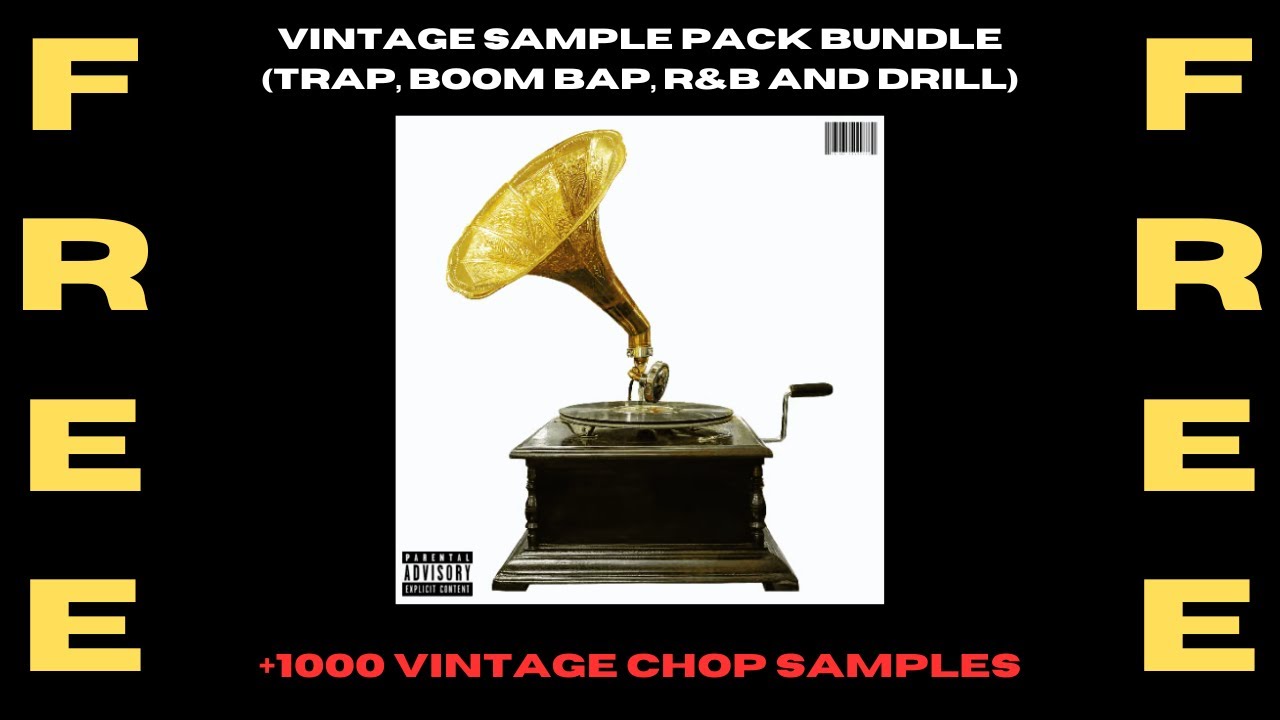 VINTAGE SAMPLE PACK 2024 [TRAP, BOOM BAP, R&B AND DRILL] (+2000 SAMPLES | LINK IN DESCRIPTION ...