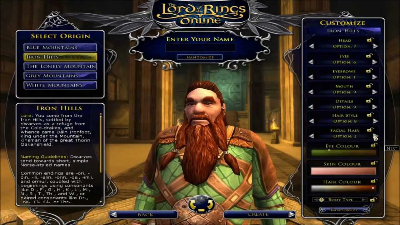 LOTRO Gameplay episode 1 - YouTube