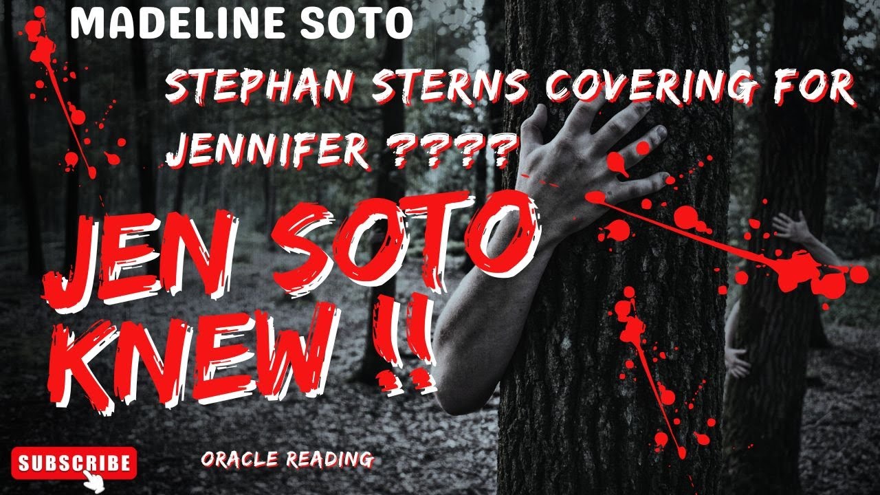 STEPHAN STERNS COVERING FOR JENNIFER ? JEN SOTO KNEW !! WAS HE THE LAST ...