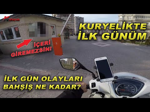 Kuryelikte ilk günüm | Siteye Almadılar | Olaylar | Kolaçan Moto kurye günlükleri 1